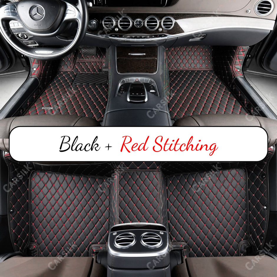 Diamond Stitch Floor Mats Car Silk – Carsilks